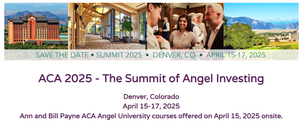 ACA 2025 – The Summit of Angel Investing – EBAN